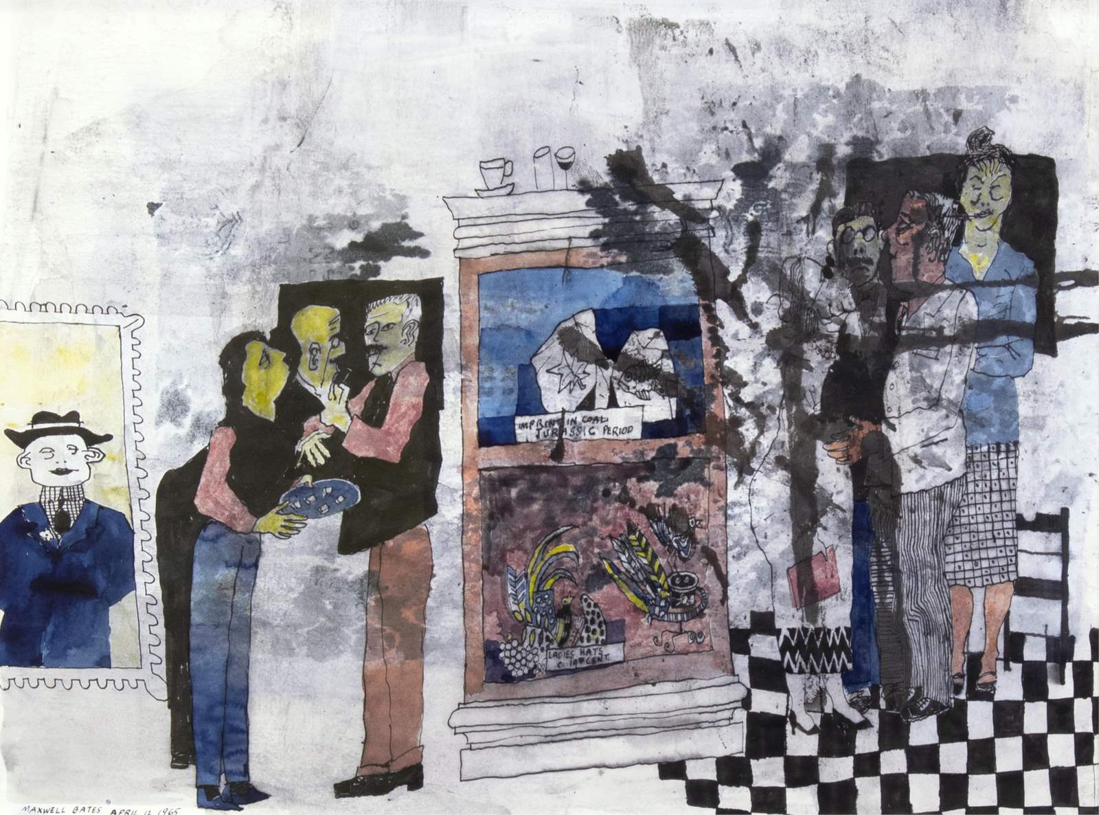 Maxwell Bennett Bates: PETRIFIED MUSEUM - Hodgins Art Auctions Ltd.