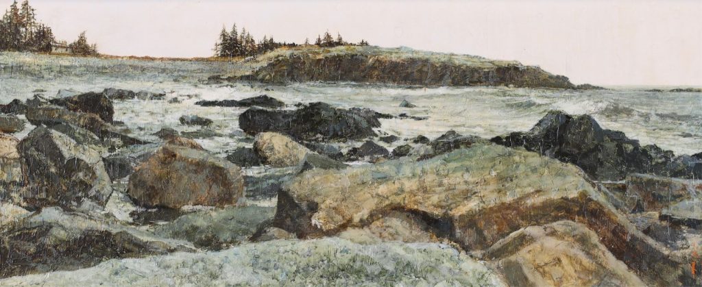 Alan Wylie: SHORELINE - Hodgins Art Auctions Ltd.