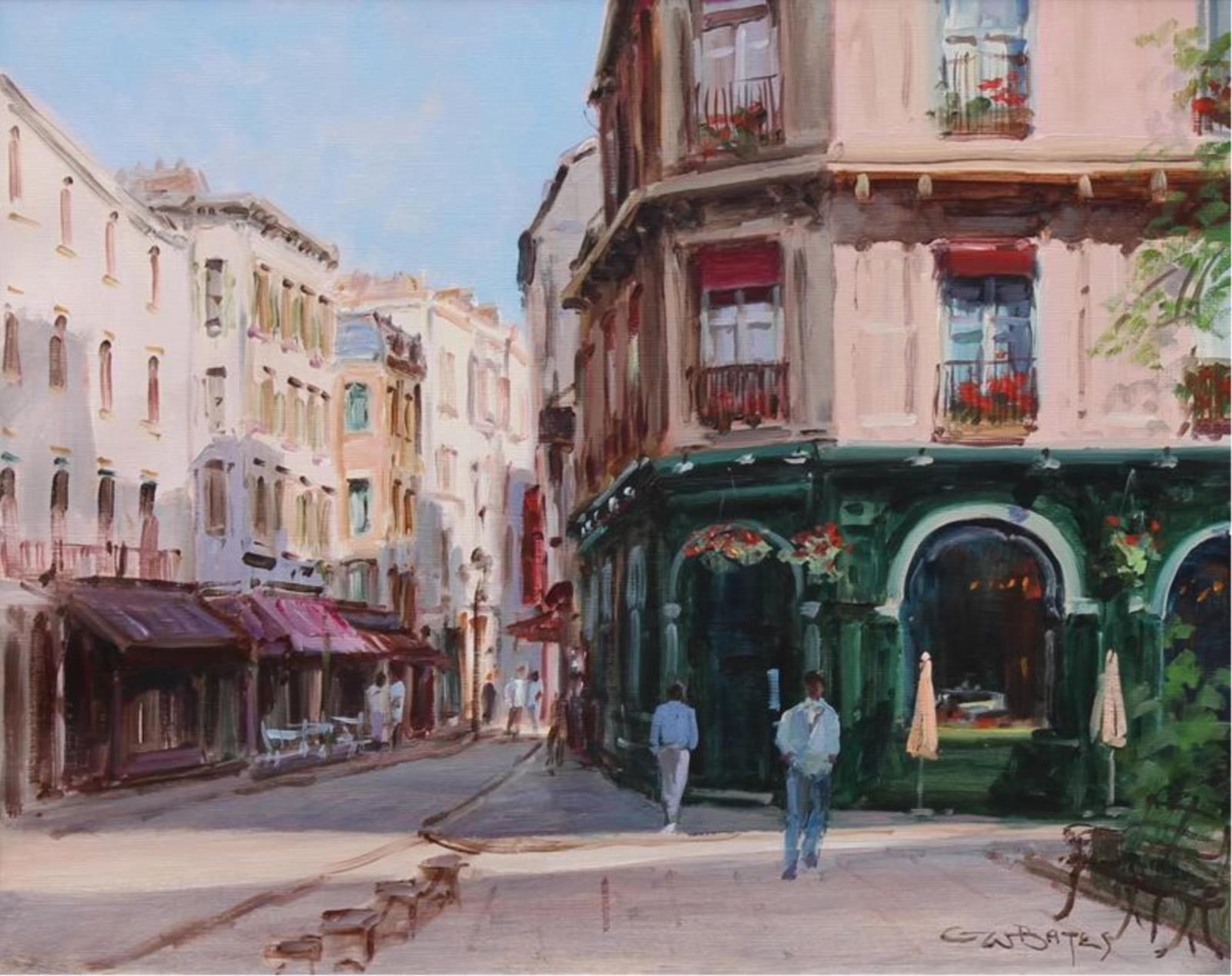 George William Bates: PARIS MARAIS - Hodgins Art Auctions Ltd.