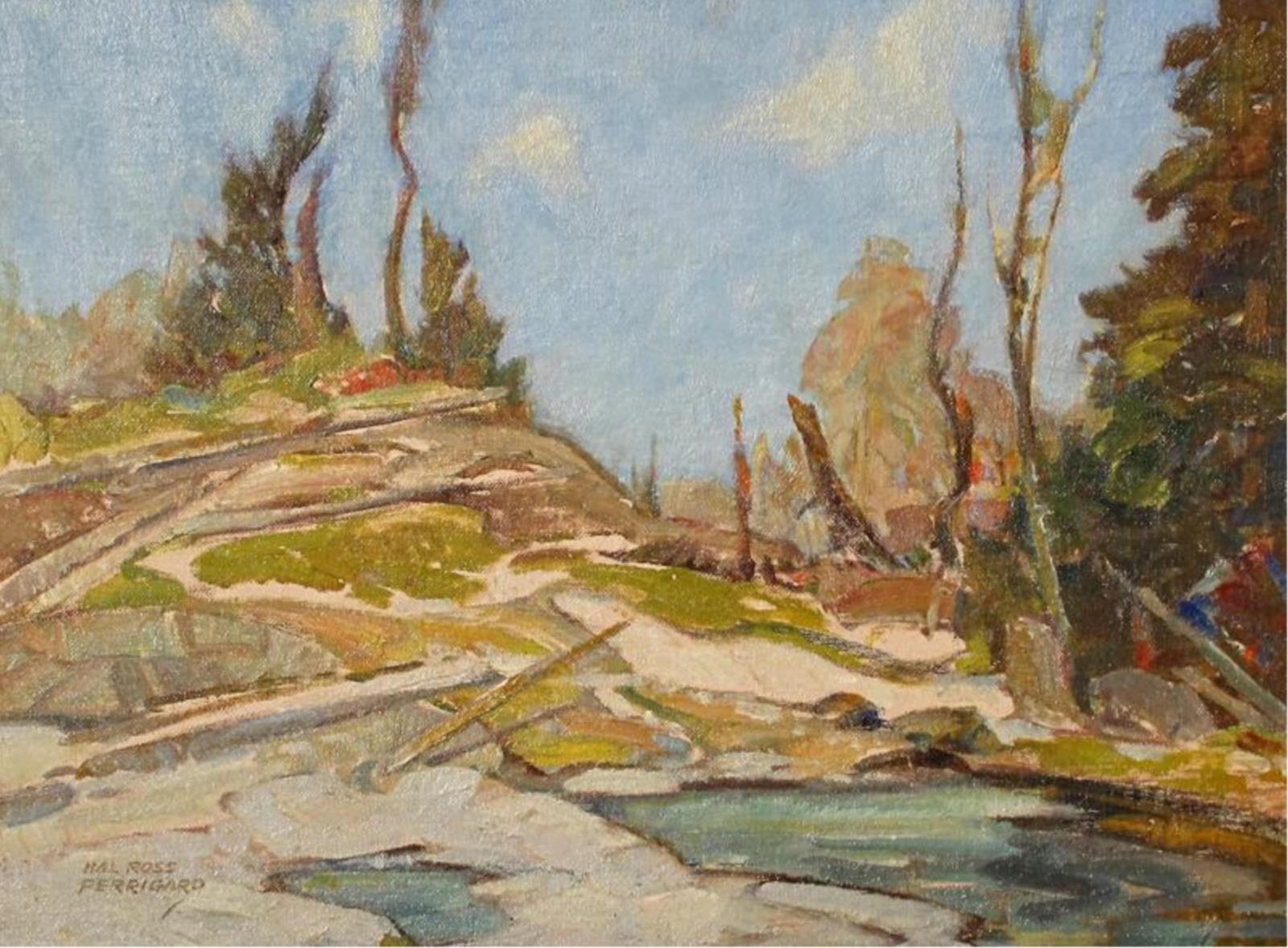 Hal Ross Perrigard: IN THE LAURENTIANS - Hodgins Art Auctions Ltd.