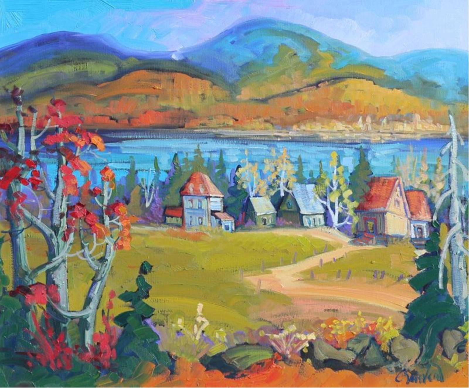 Normand Boisvert: UNE FERME A LA RIVIERE ST. MAURICE - Hodgins Art ...