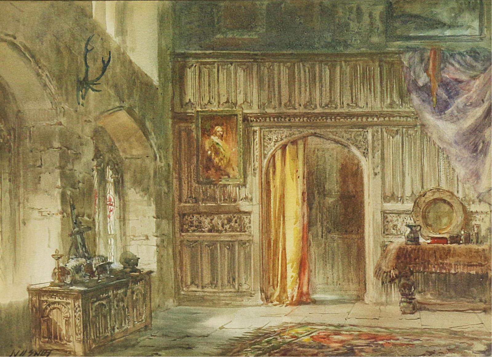 Walter Henry Sweet: THE HALL, COMPTON WYNYATES, WARWICKSHIRE - Hodgins ...