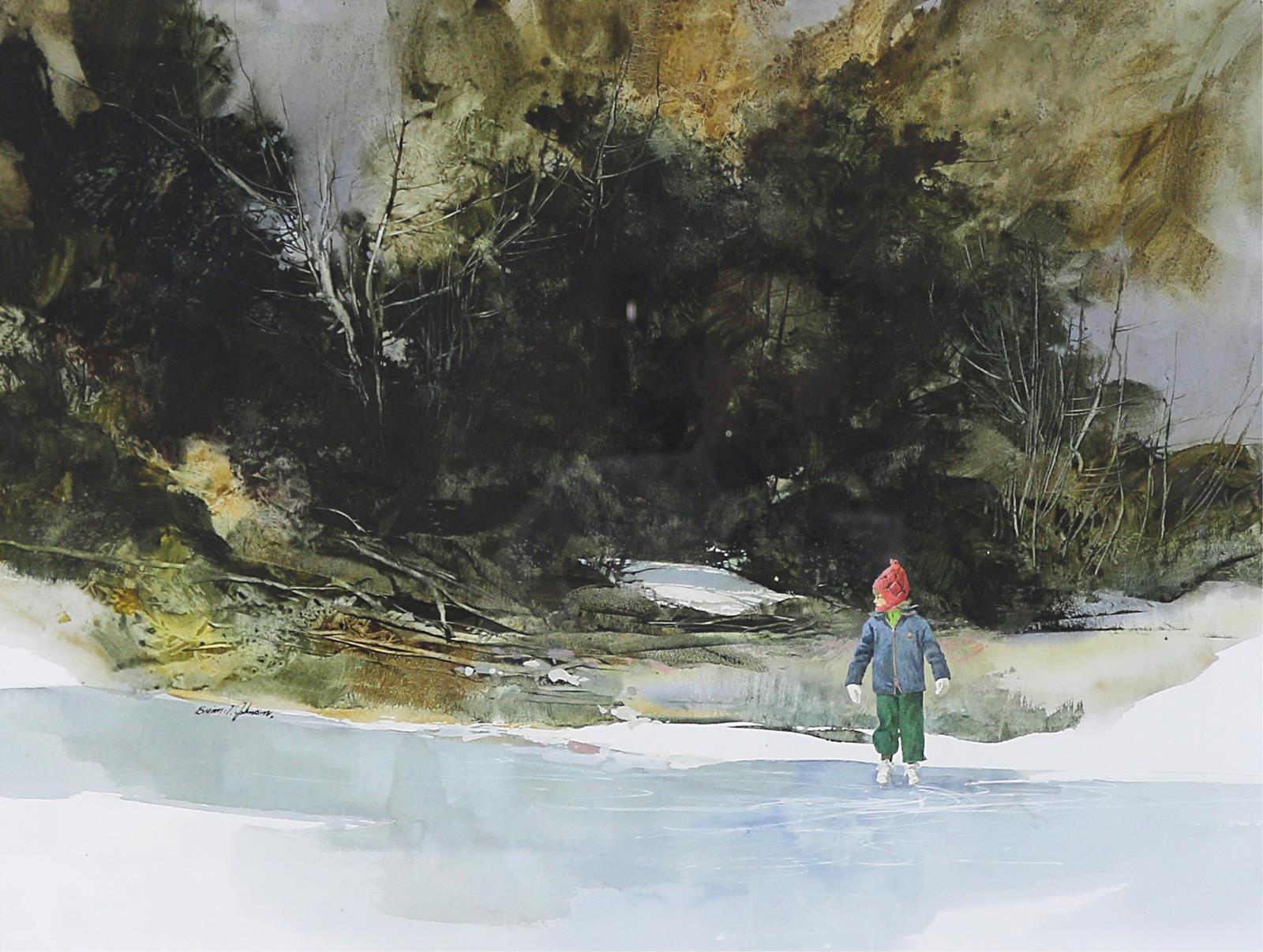 Brian R. Johnson: WICKHEIM'S ICE - Hodgins Art Auctions Ltd.