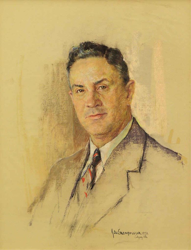 Nicholas de Grandmaison: PORTRAIT OF FRANK MCMAHON [1902-1986 ...