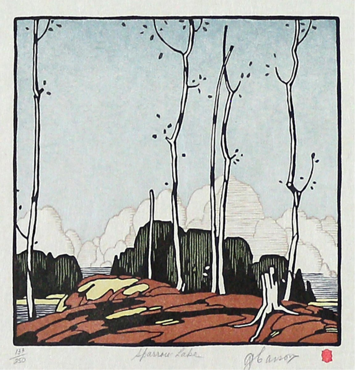 Alfred Joseph Casson: SPARROW LAKE - Hodgins Art Auctions Ltd.