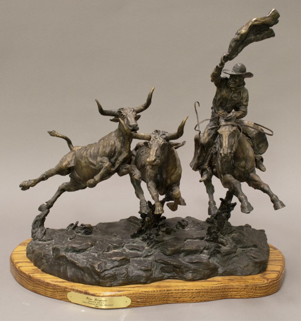 Jay Contway: MONTANA CENTENNIAL CATTLE DRIVE - Hodgins Art Auctions Ltd.