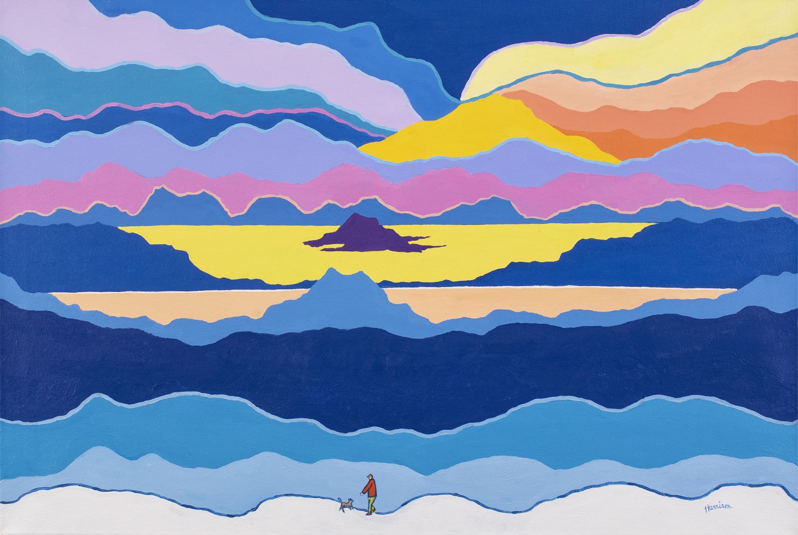 Ted Harrison: SILENT WONDER - Hodgins Art Auctions Ltd.
