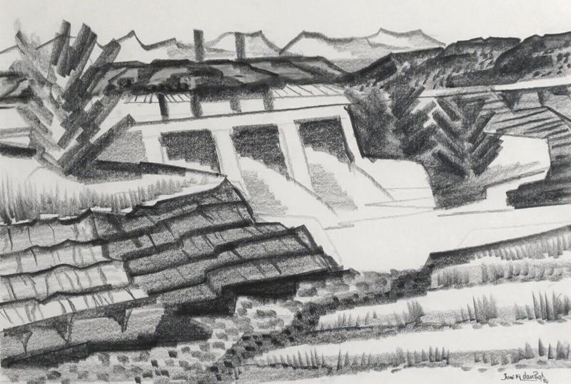 David Pugh: GHOST DAM #2 | GHOST DAM #3 - Hodgins Art Auctions Ltd.