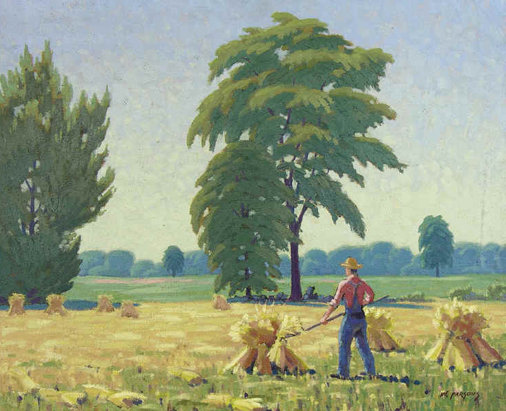 William Parsons: THE WEST FIELD - Hodgins Art Auctions Ltd.
