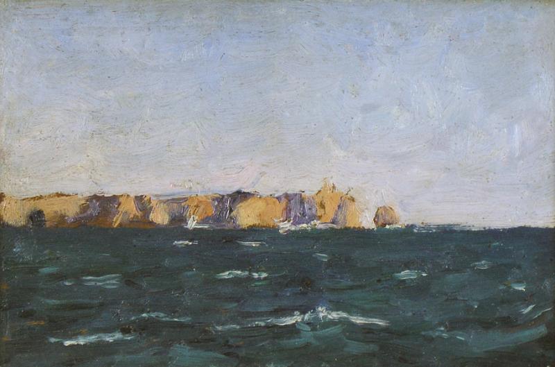 Mary Alexandra Bell Eastlake: CLIFFS OF DOVER - Hodgins Art Auctions Ltd.