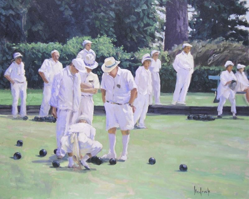 Ron Hedrick: A CLOSE CALL - Hodgins Art Auctions Ltd.