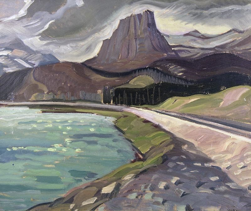 Henry George Glyde: CASTLE MOUNTAIN - Hodgins Art Auctions Ltd.