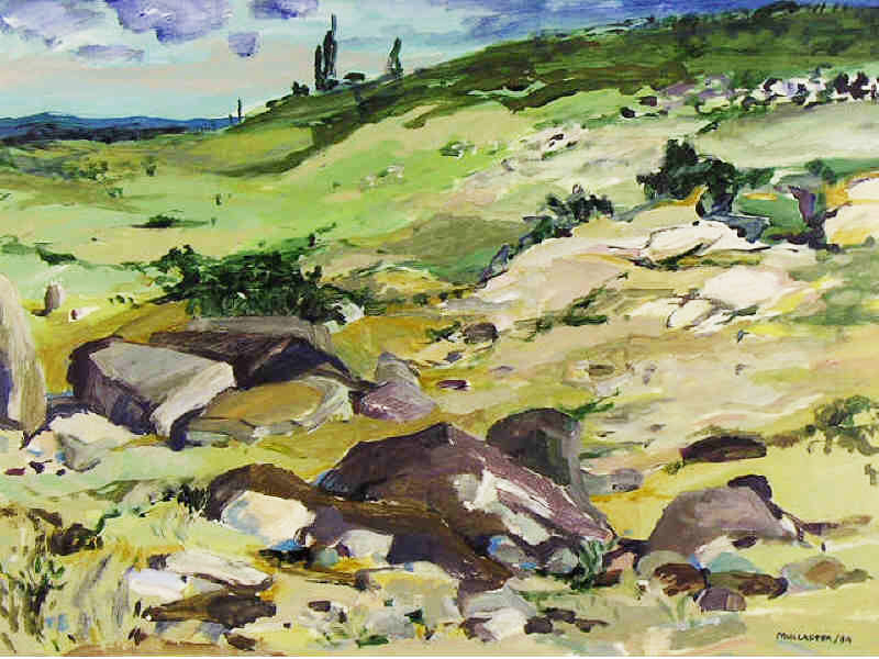 Wynona Croft Mulcaster: HILLSIDE - Hodgins Art Auctions Ltd.