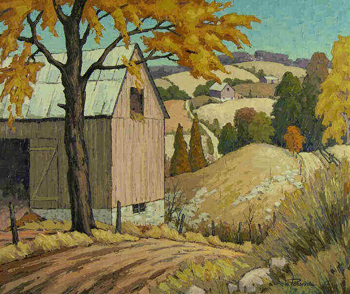 William Parsons: ON THE PETERSEN ROAD, HALIBURTON - Hodgins Art ...
