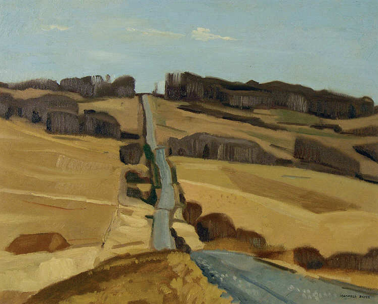 Maxwell Bennett Bates: ALBERTA LANDSCAPE - Hodgins Art Auctions Ltd.