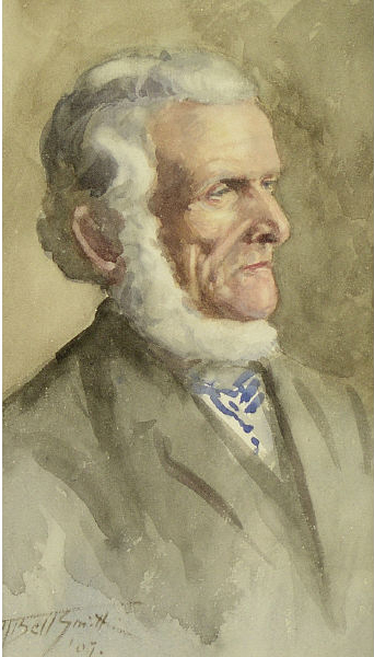 Frederic Marlett Bell-Smith: UNTITLED (PORTRAIT OF A GENTLEMAN ...