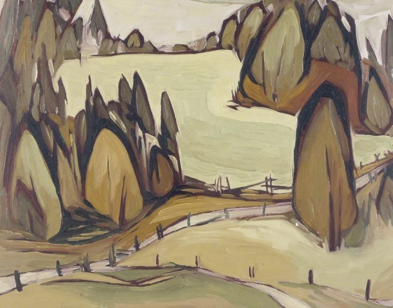 Luke Lindoe: LOON LAKE, B.C. - Hodgins Art Auction