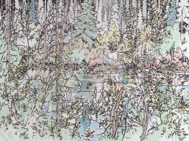 Ted Godwin: KANANASKIS FALL - Hodgins Art Auction