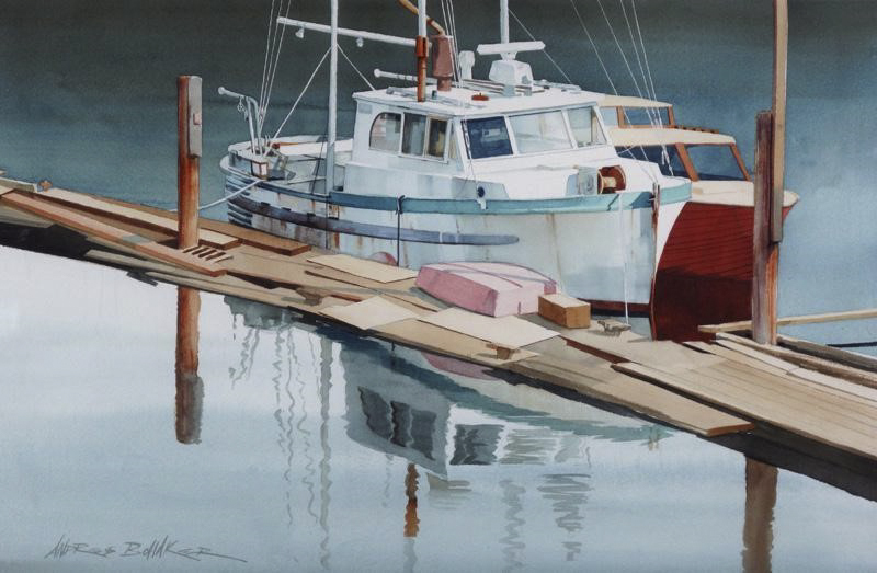 Andres Bohaker: LOG FLOAT - Hodgins Art Auction