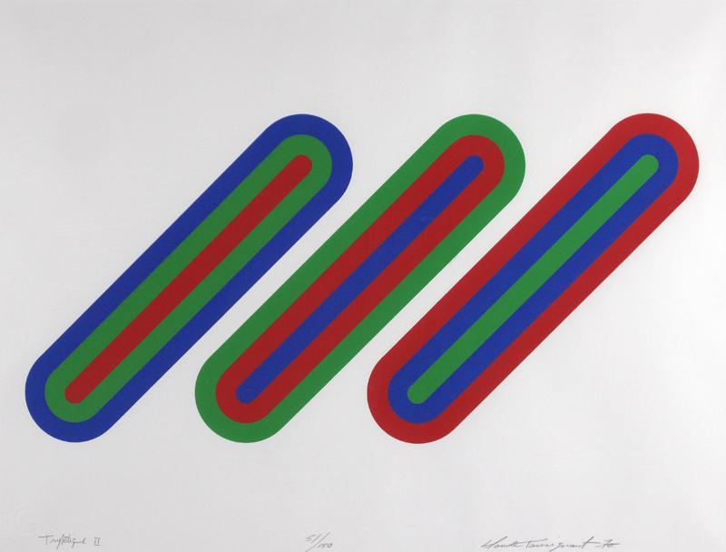 Claude Tousignant: TRYPTIQUE II - Hodgins Art Auction