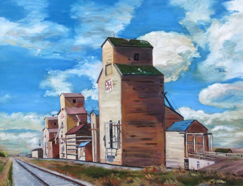 Rosemary Bennett: MOSSLEIGH STILL STANDING - Hodgins Art Auction
