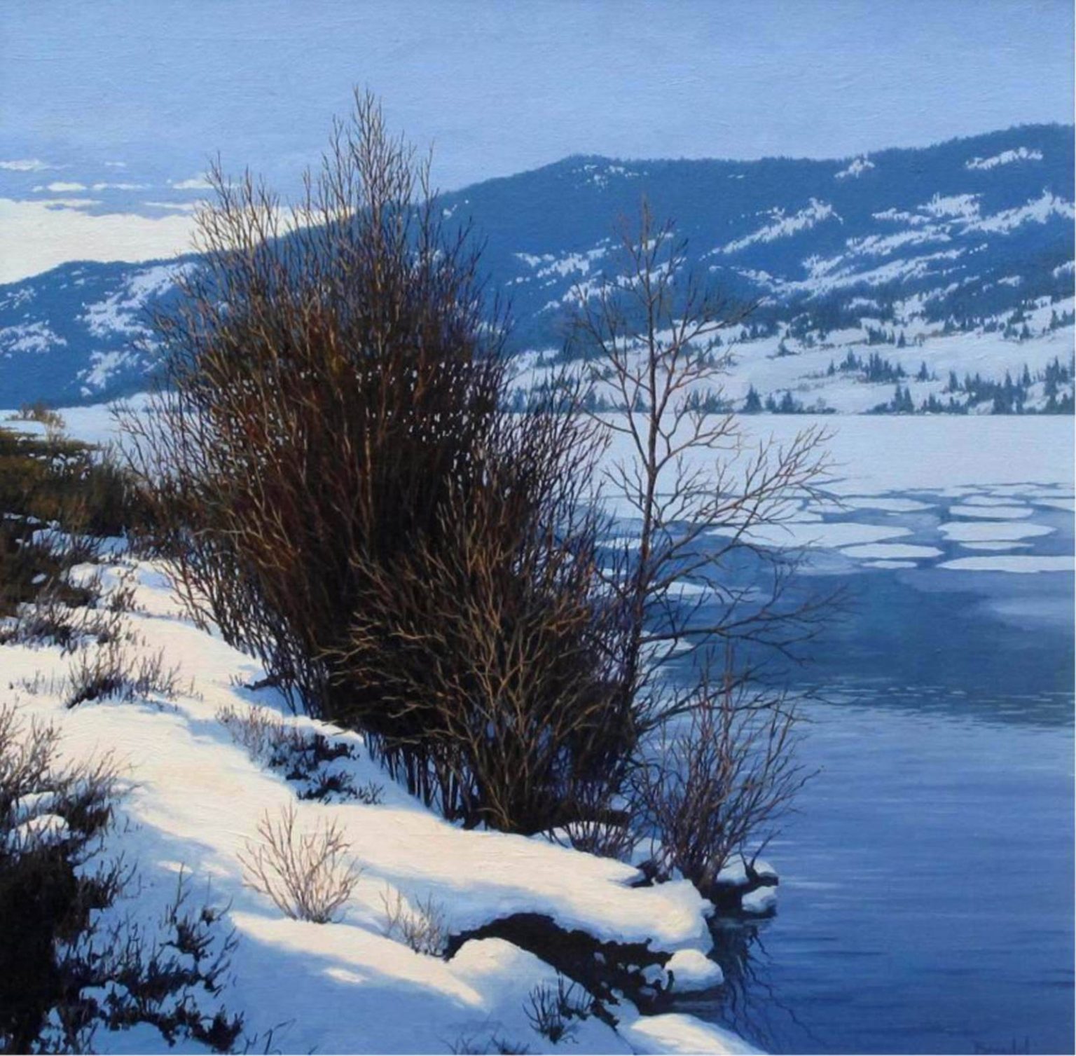 Merv Brandel: THIN ICE - Hodgins Art Auctions