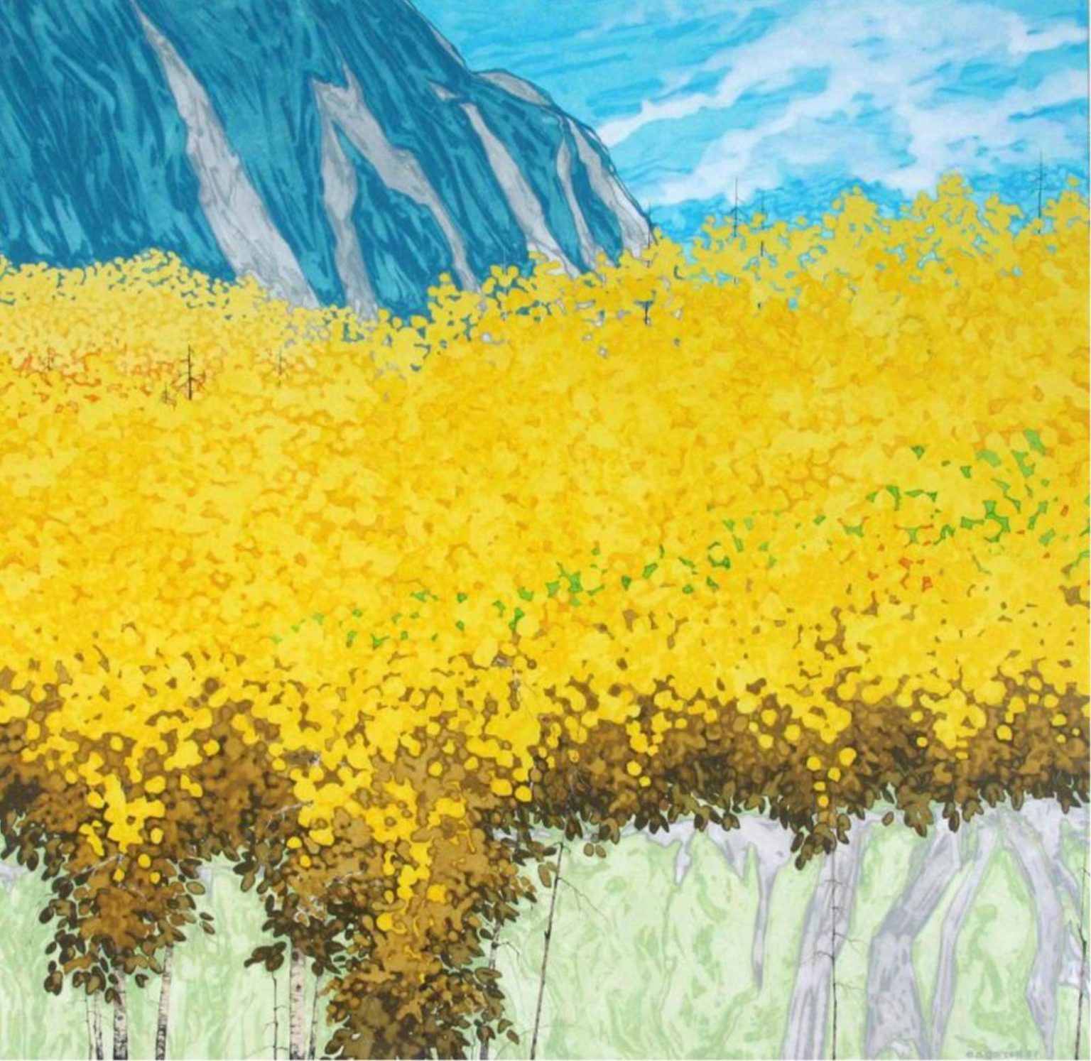 E. Alan Garrett: WESTWIND - Hodgins Art Auction