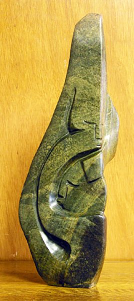 Shona Sculpture - Washington Ward: MOTHER AND CHILD - Hodgins Art Auction