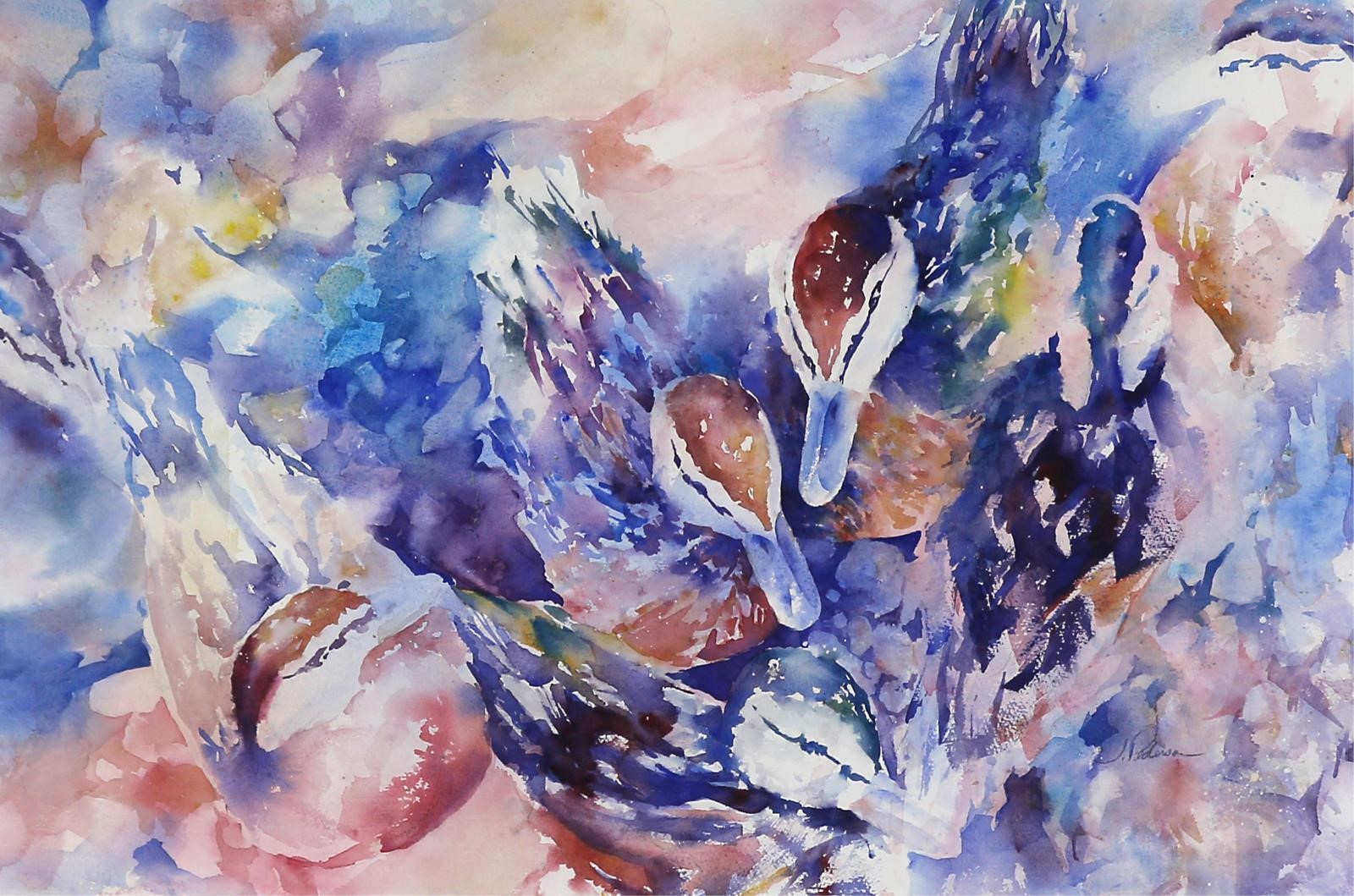 Jean Pederson: DUCKS - Hodgins Art Auction