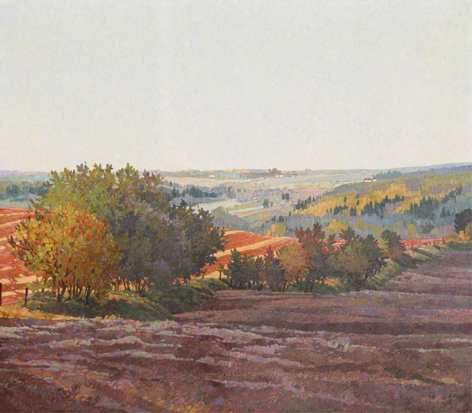 Walter Drohan: BORDERING THE BLACK FIELD - Hodgins Art Auction