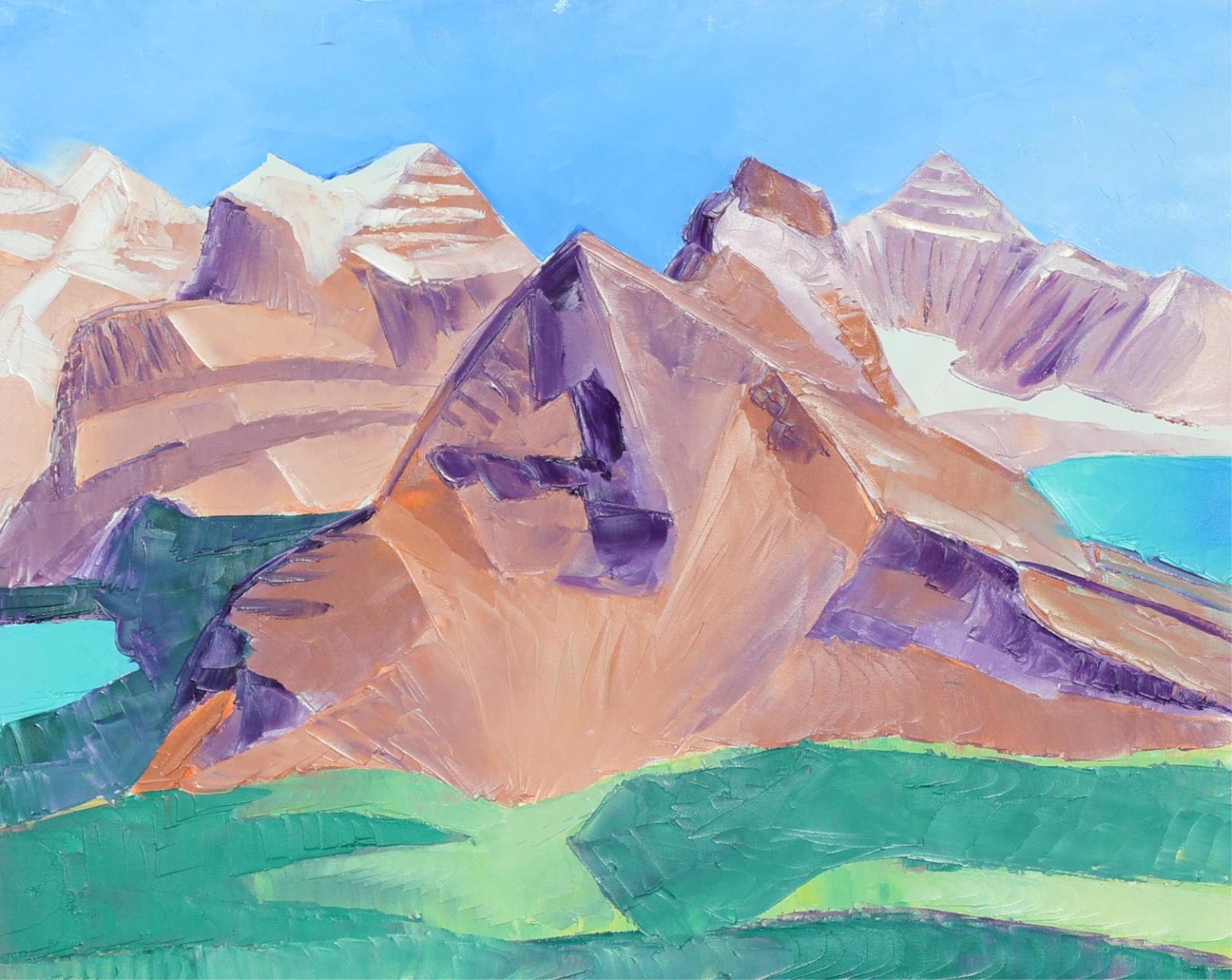 David Pugh: MOUNTAIN PEAKS - Hodgins Art Auctions