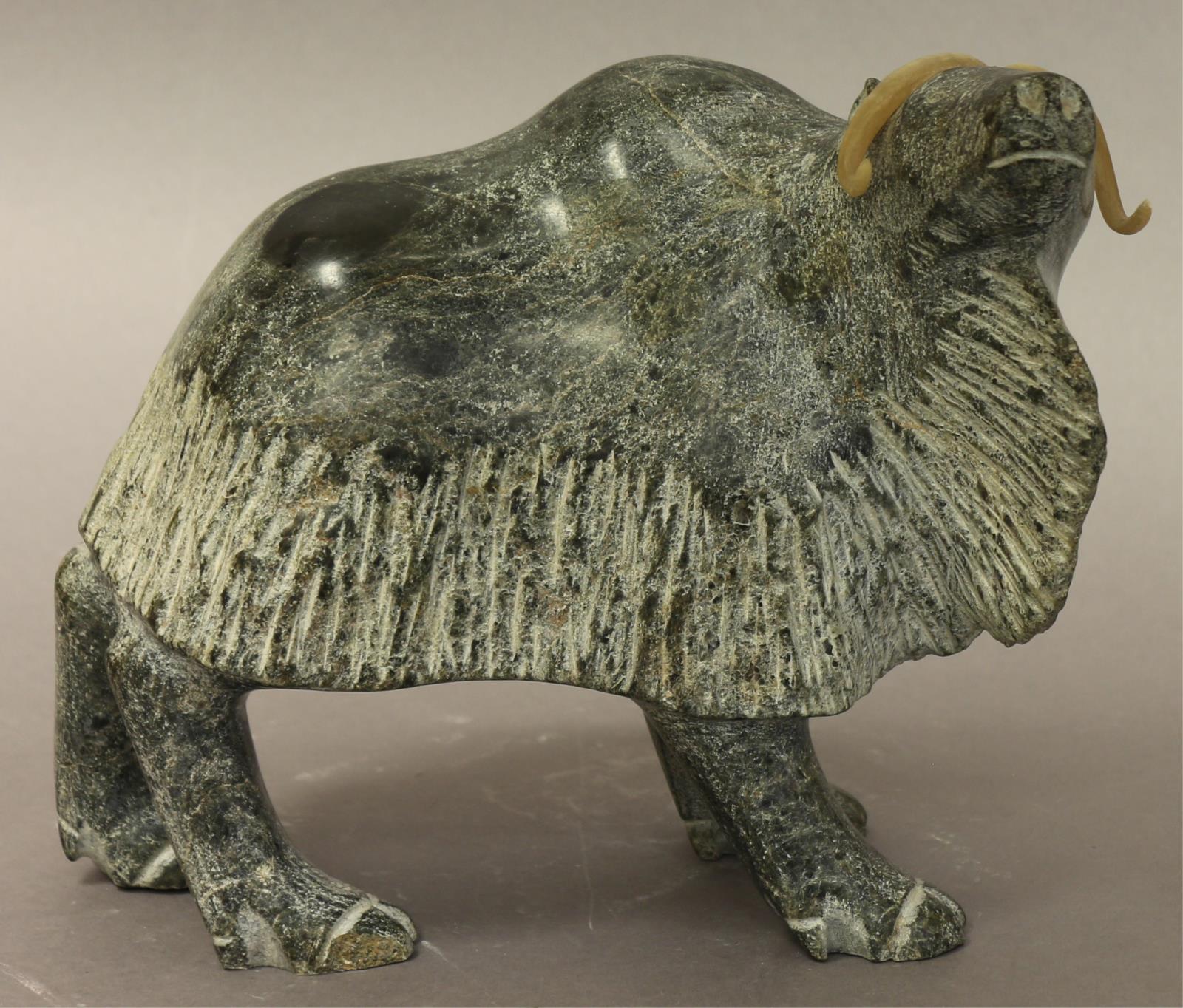 Enook Manomie: MUSKOX - Hodgins Art Auction