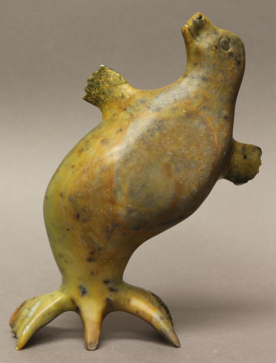 Mark Totan: DANCING SEAL - Hodgins Art Auction