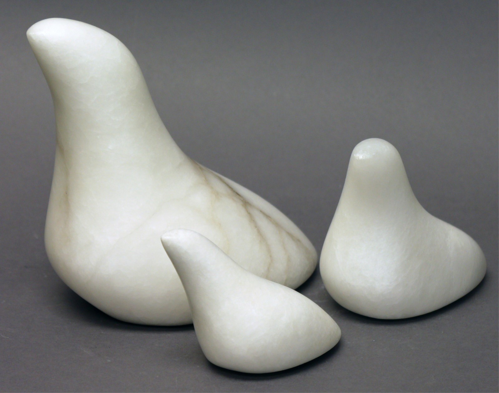 Mark Totan: THREE PTARMIGAN - Hodgins Art Auction