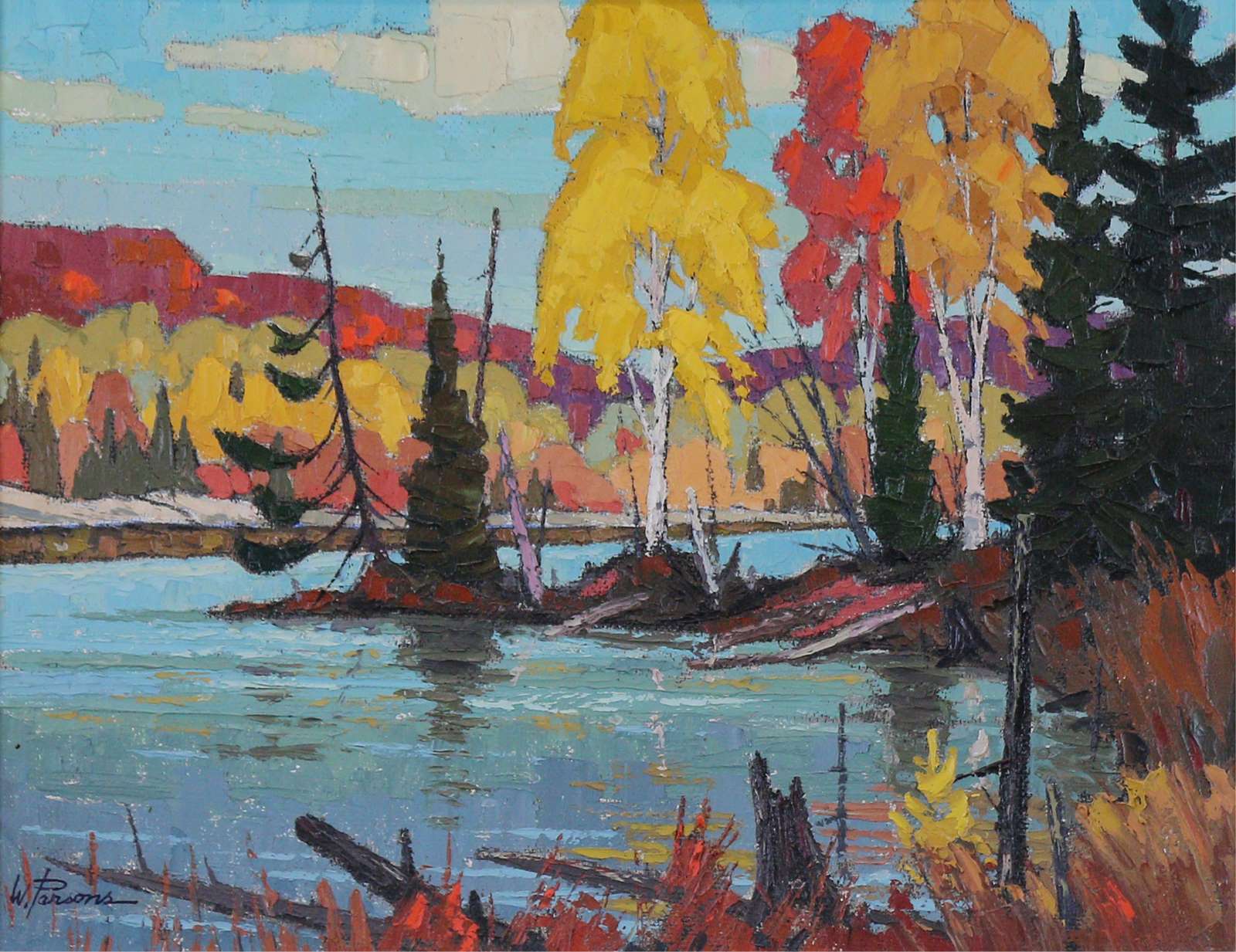 William Parsons: HALIBURTON HUES - Hodgins Art Auctions
