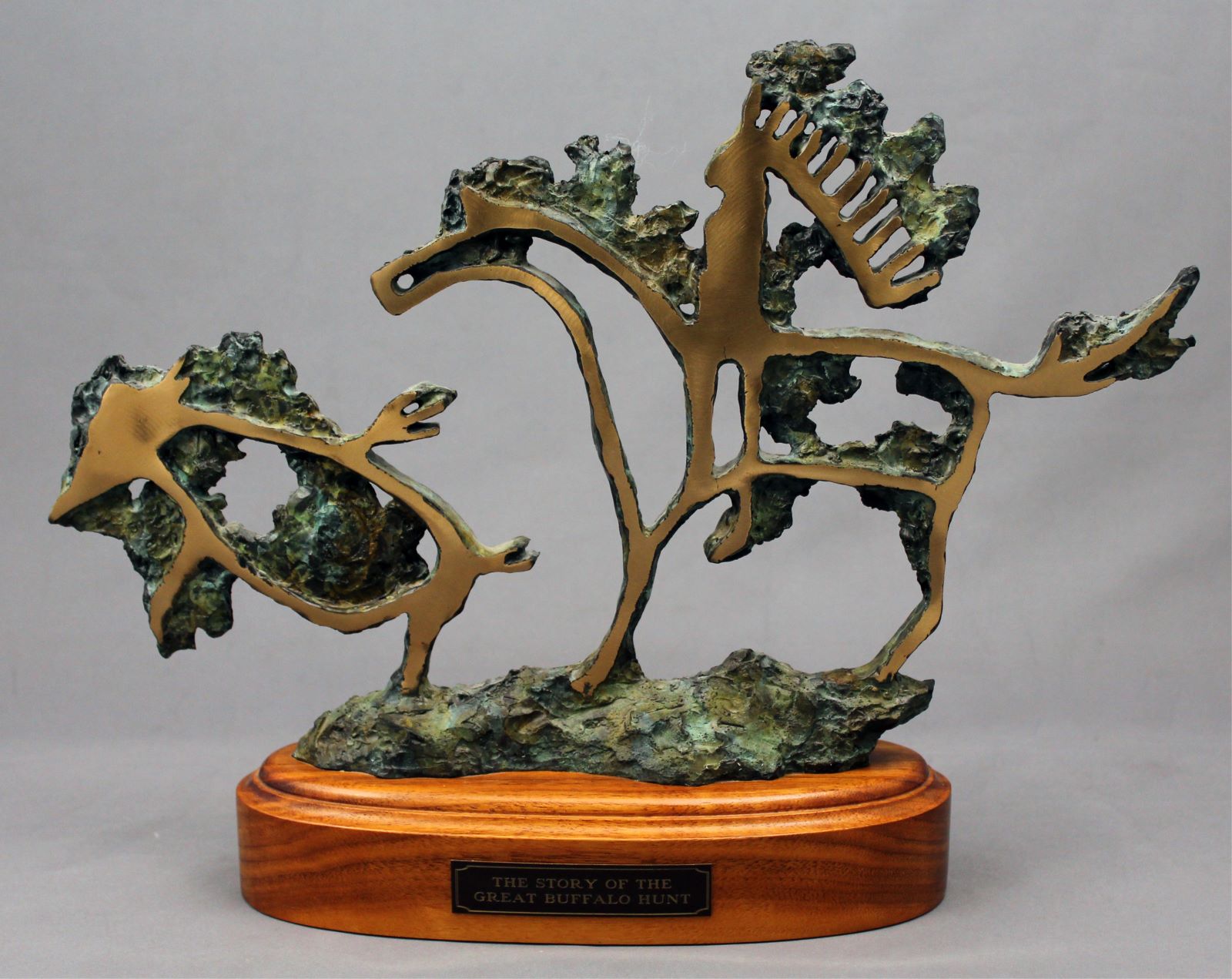 Don Toney: THE STORY OF THE GREAT BUFFALO HUNT - Hodgins Art Auctions