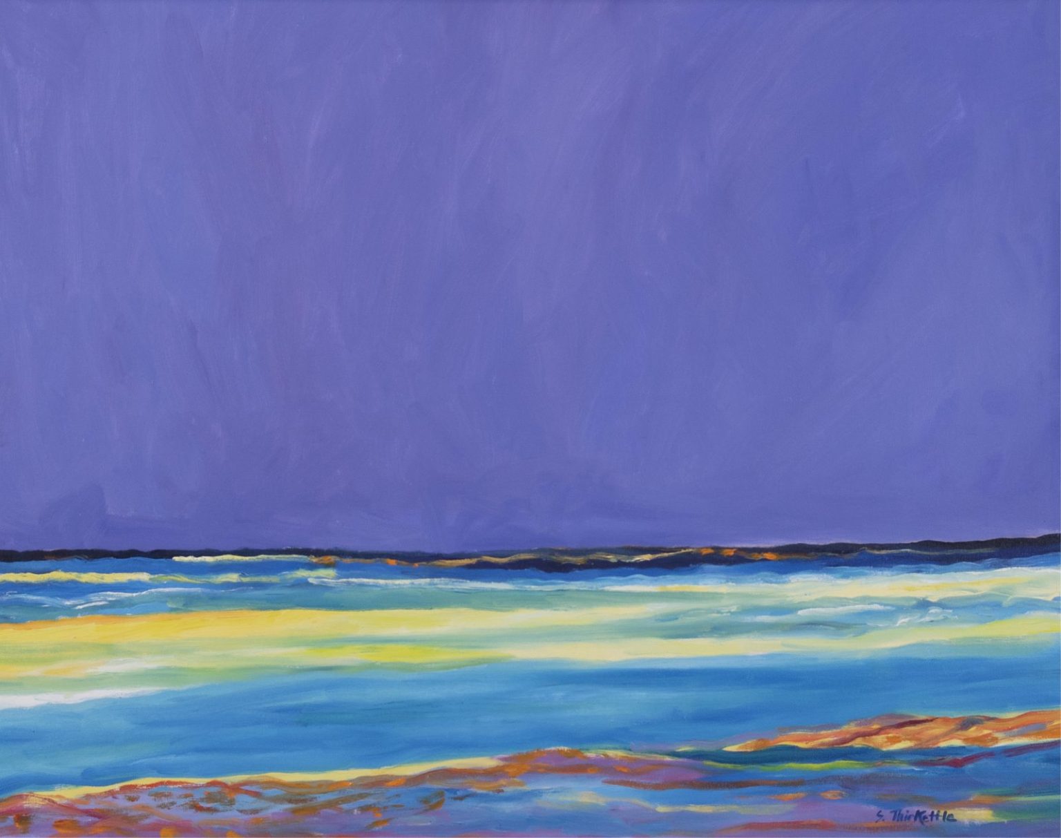 Sharon Thirkettle: MOODY WATERS - Hodgins Art Auctions