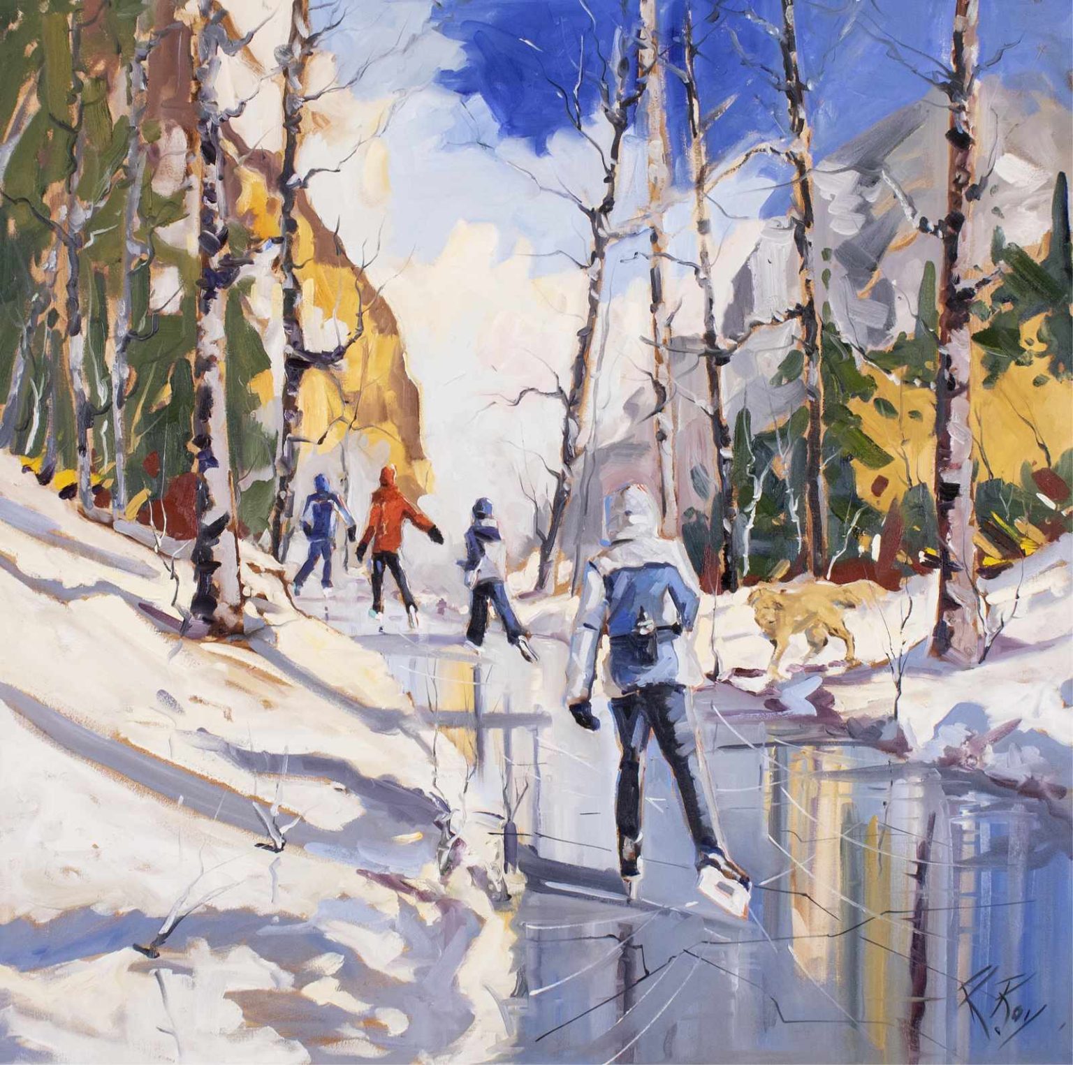 Robert Roy: IL Y A DES COULEURS QUI APAISENT - Hodgins Art Auction