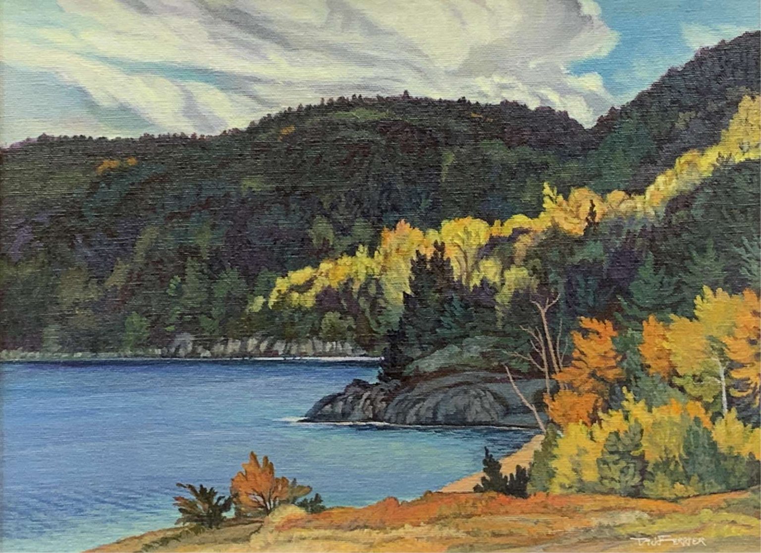 Richard (Dick) Ferrier: AGAWA BAY - Hodgins Art Auctions