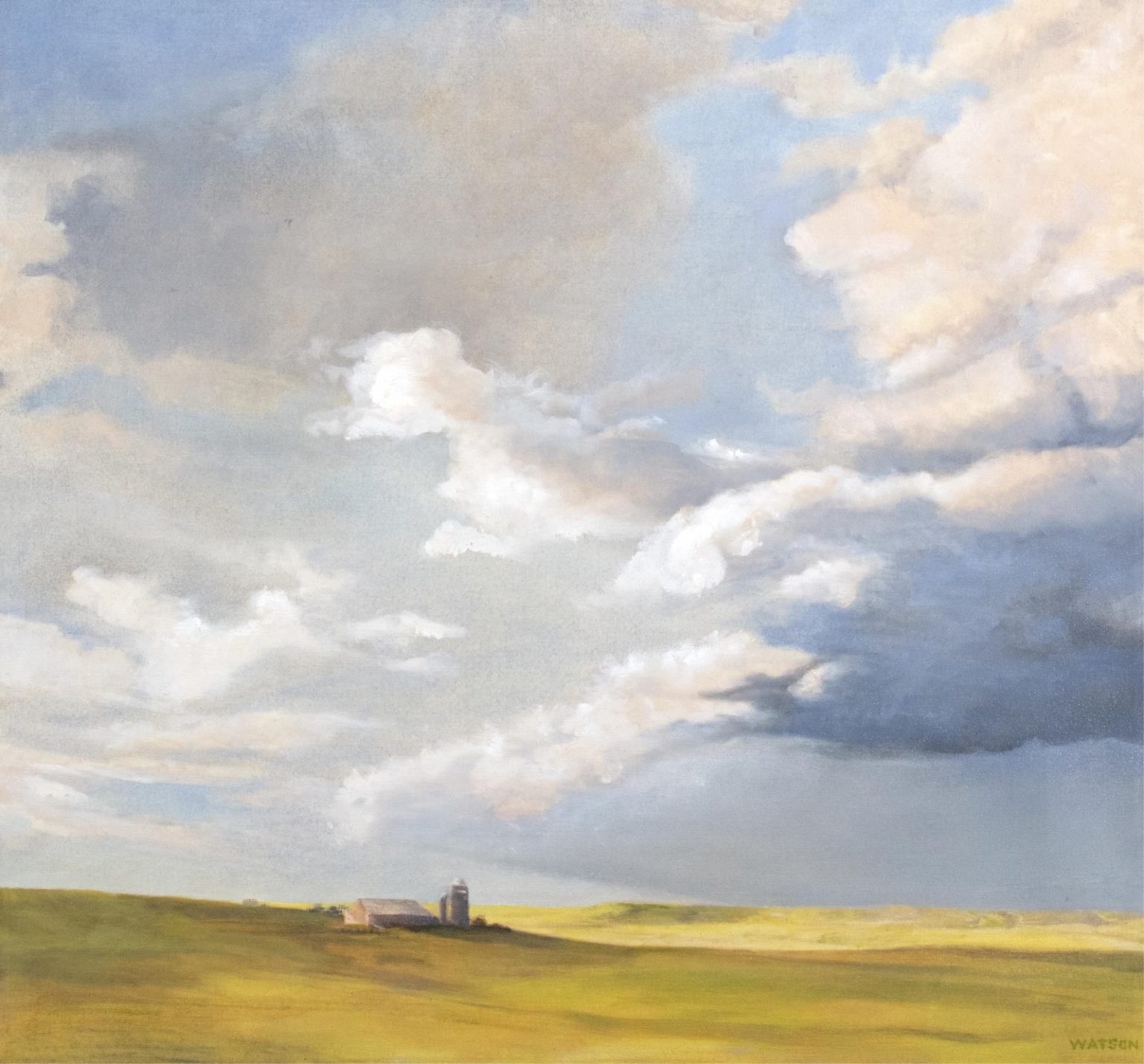 Shirley Watson: DAIRY FARM - Hodgins Art Auction