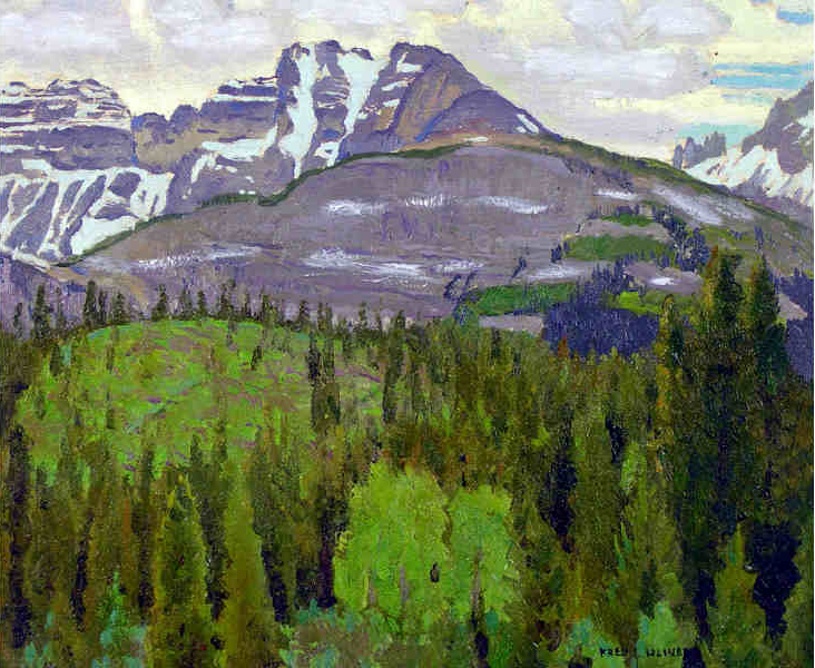 Frederick Stanley Haines: NEAR FIELD, BC - Hodgins Art Auction