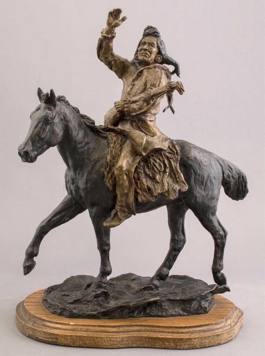 Jay Contway: CHIEF JOSEPH (NEZ-PERCE, 1840-1904) - Hodgins Art Auction