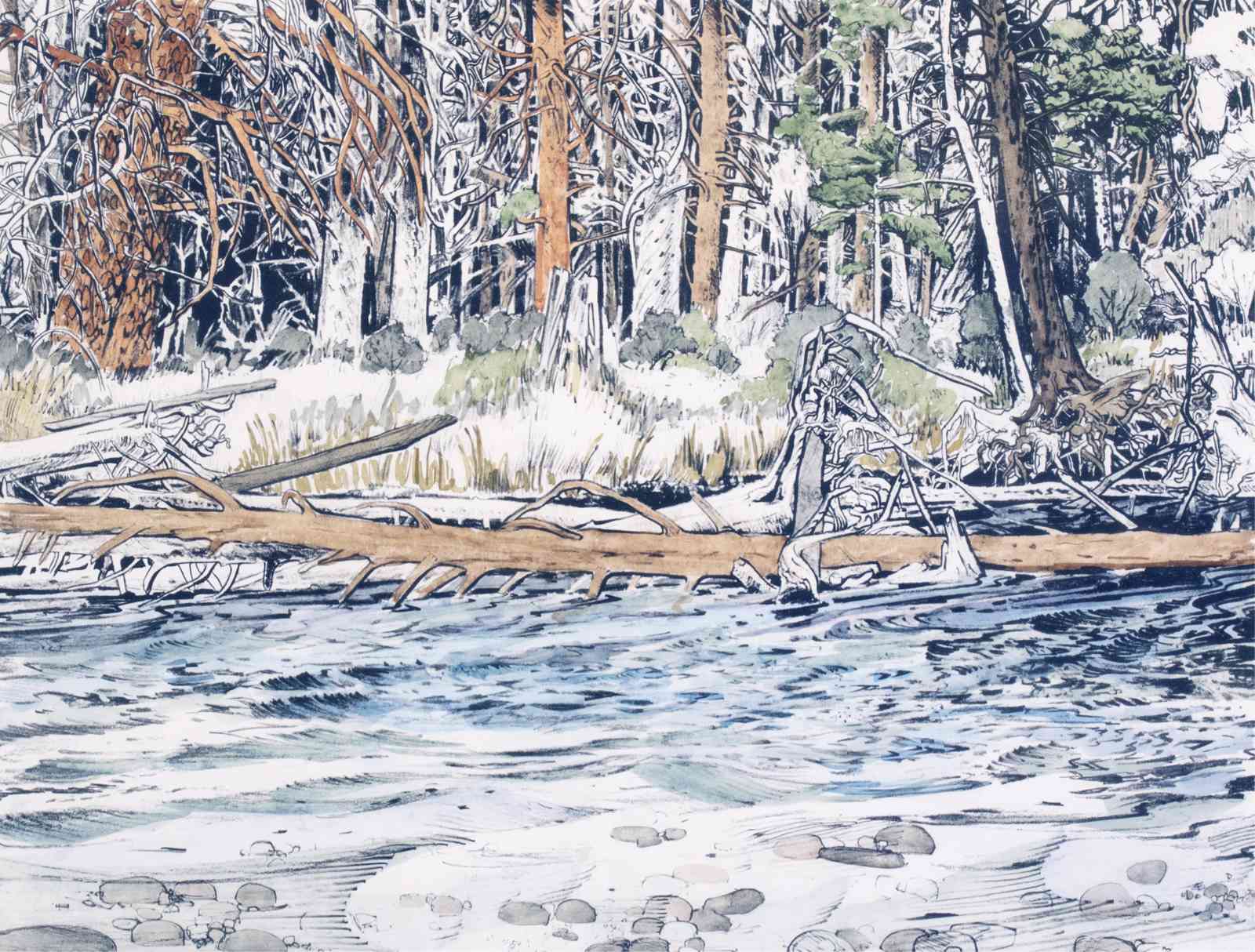 Ted Godwin: RAINBOW RUN - THE BELANGER SUITE - Hodgins Art Auction