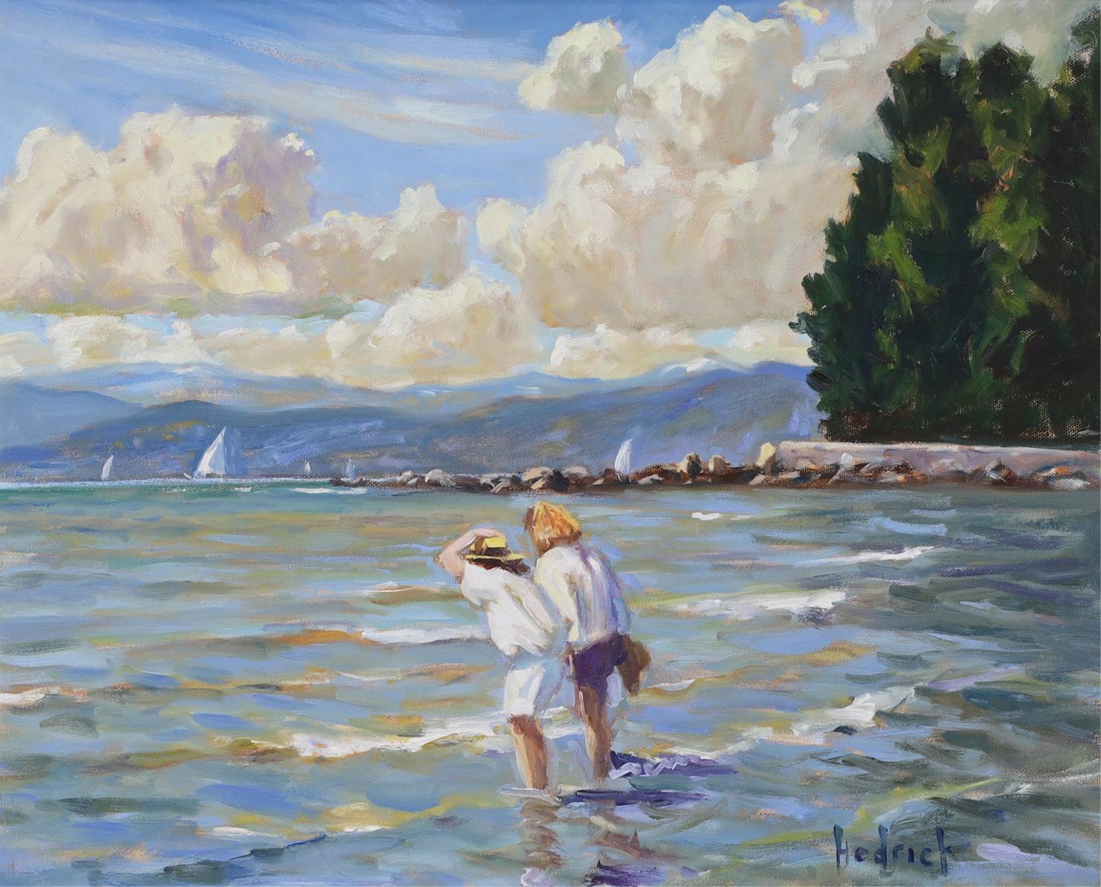 Ron Hedrick: SEA BREEZE - Hodgins Art Auction