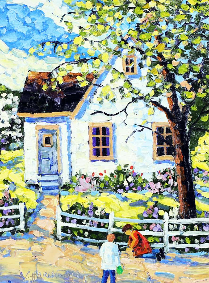 Rod Charlesworth: A GAME OF MARBLES - Hodgins Art Auction