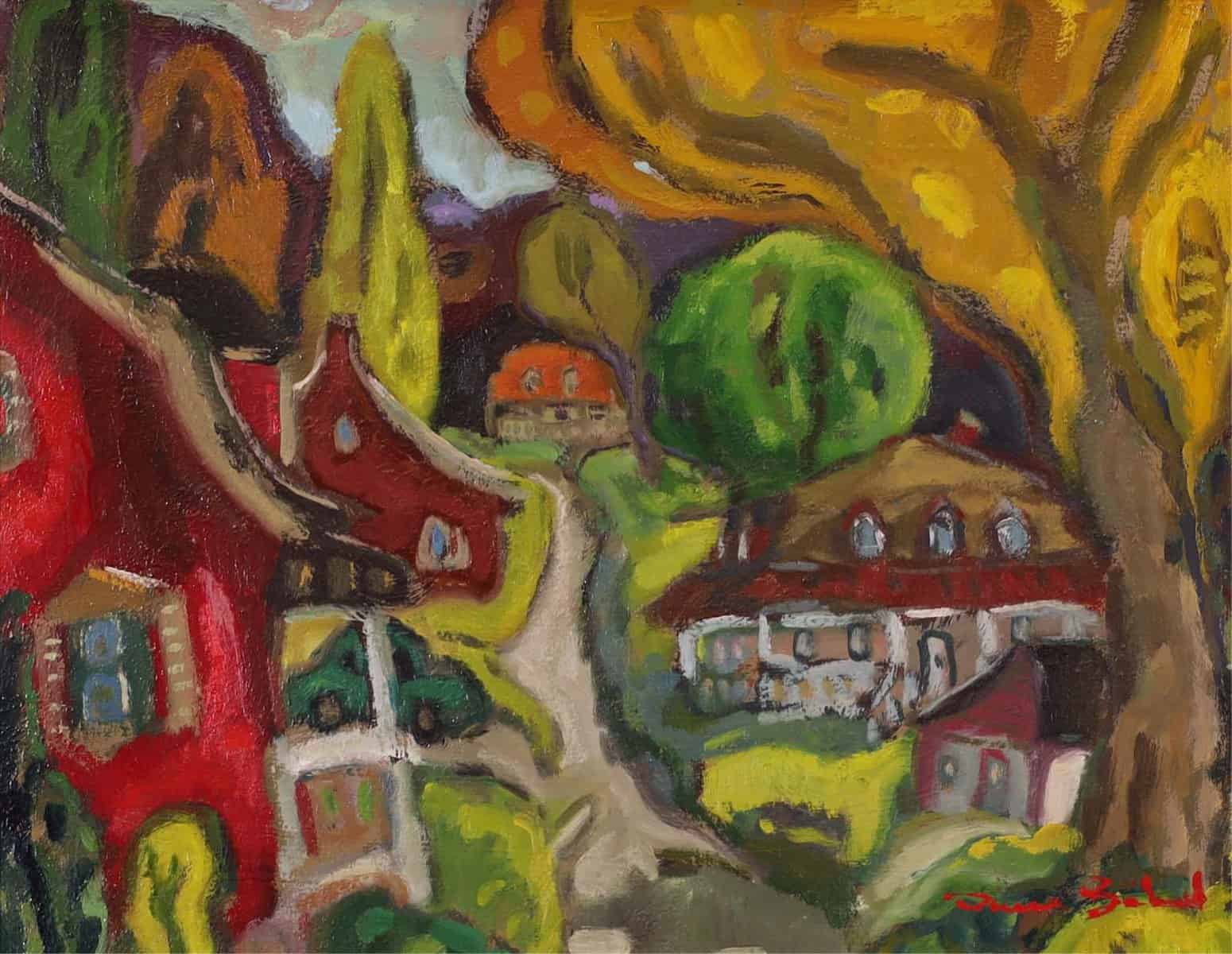 Pierre Bedard: UNE RUE D'ICI - Hodgins Art Auction