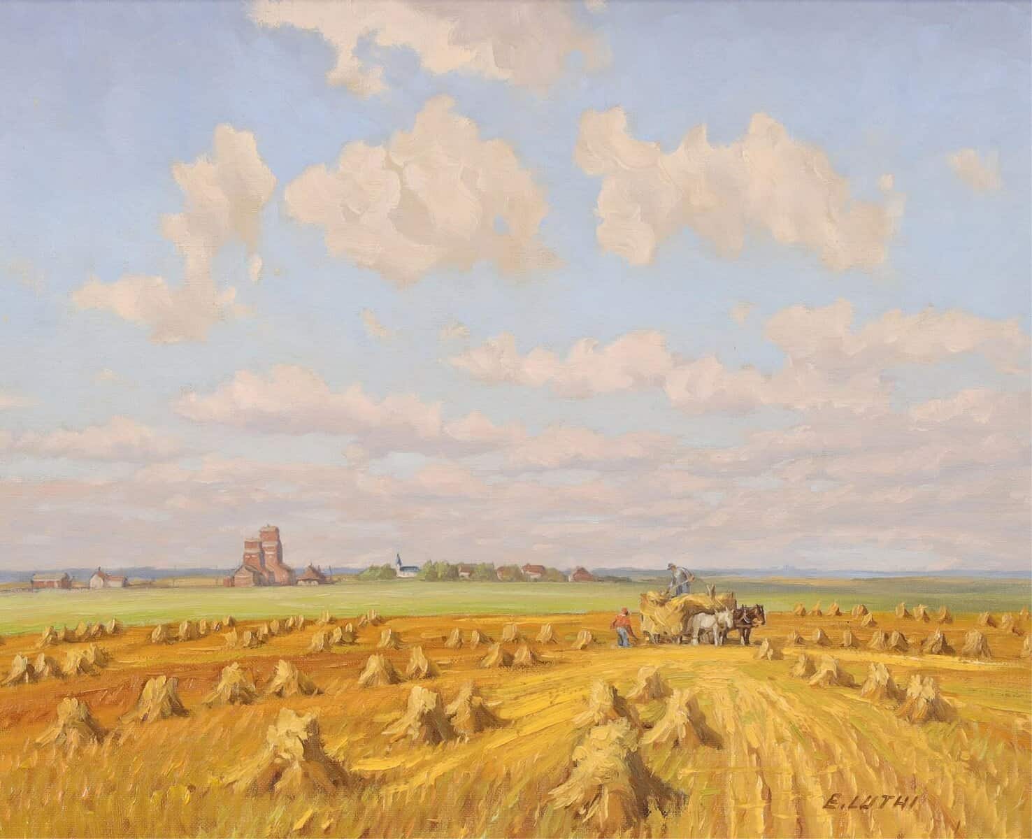 Ernest Luthi: PUNNICHY - Hodgins Art Auction