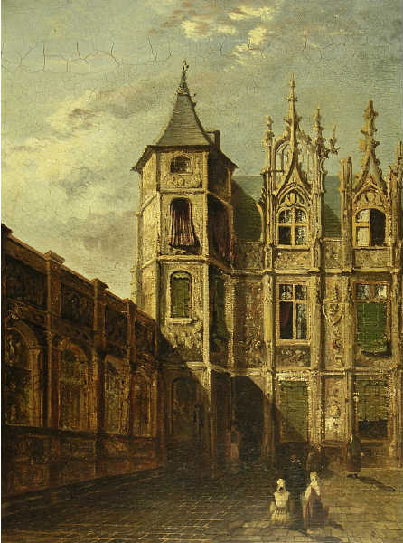 British School: A SKETCH AT PARIS - Hodgins Art Auction