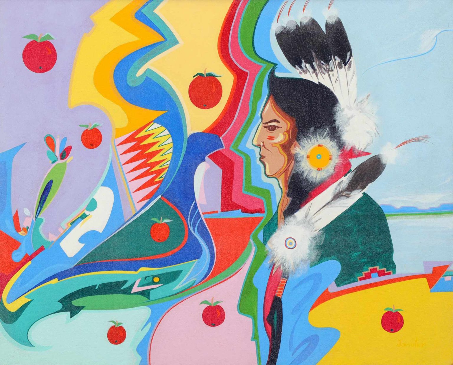 Alex Janvier Art | Buy or Sell Artwork at Hodgins