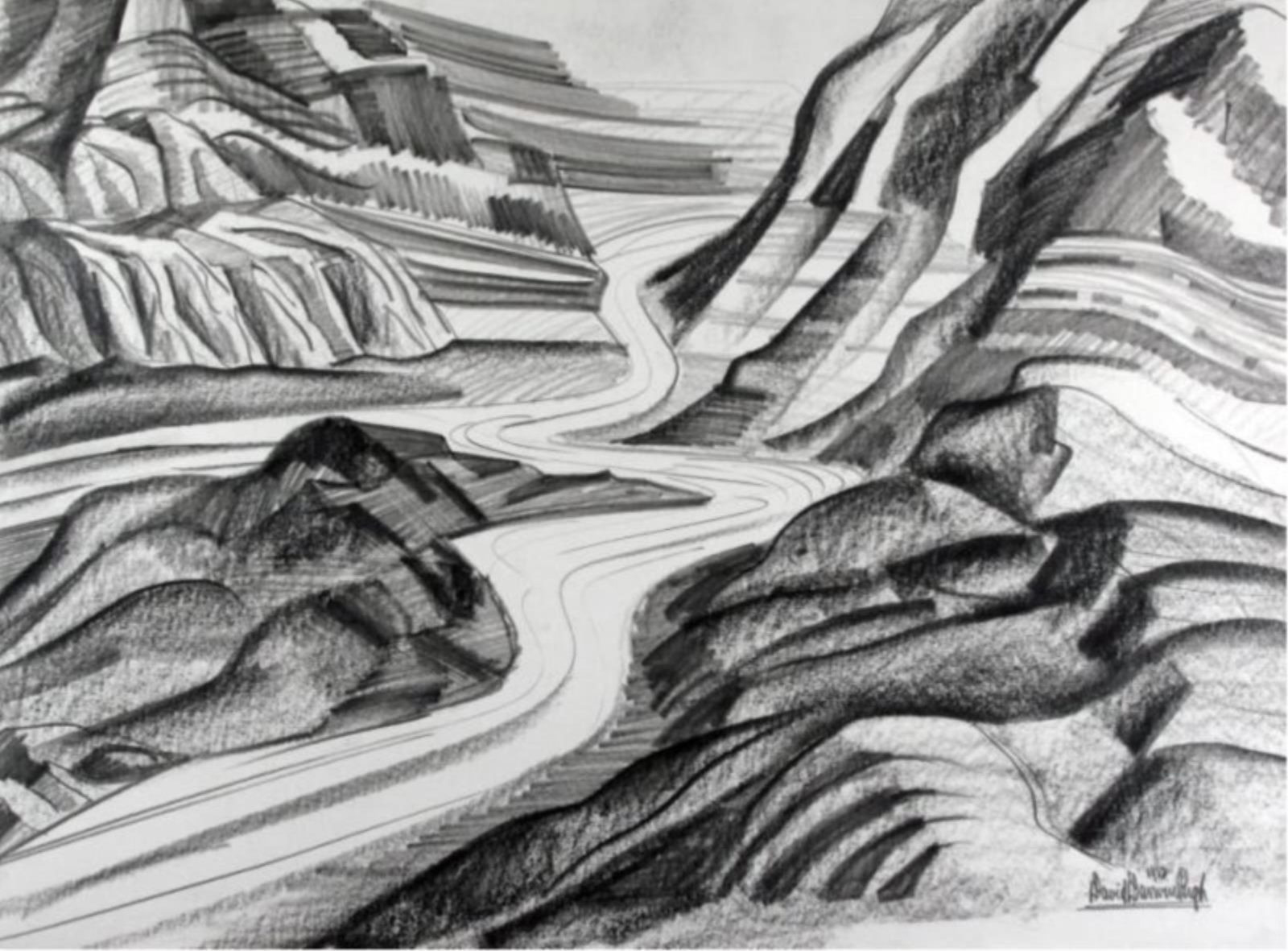 David Pugh: ICEFIELDS NO. 5 - Hodgins Art Auction